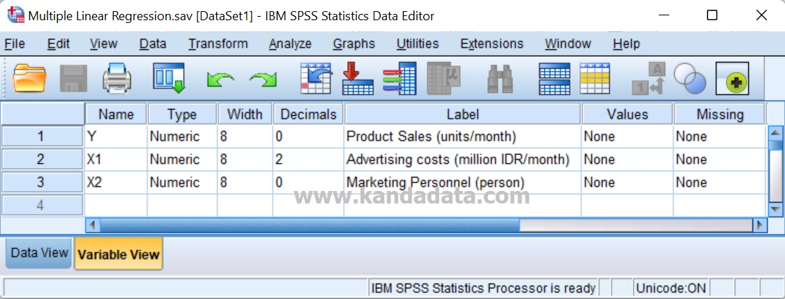 Multicollinearity Test using Variance Inflation Factor (VIF) in SPSS ...
