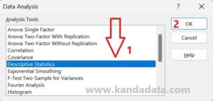 How to Analyze Descriptive Statistics using Data Analysis Tool in Excel ...