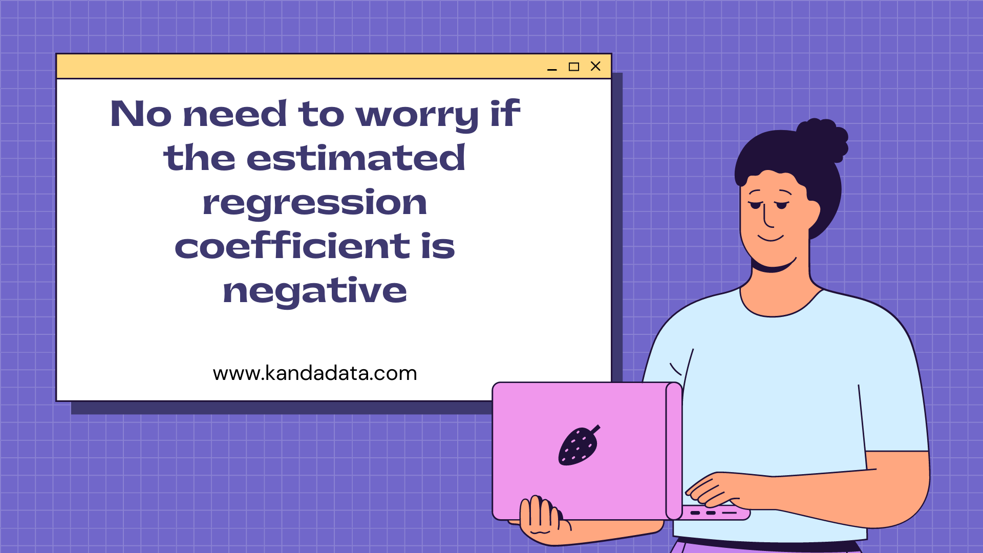 How to Interpret Negative Coefficient Estimations in Linear Regression ...