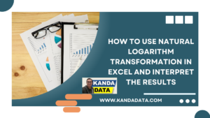 How to Use Natural Logarithm Transformation in Excel and Interpret the ...