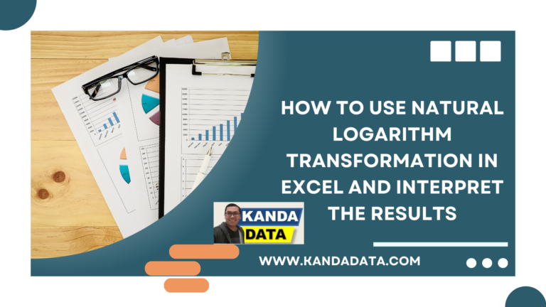 How to Use Natural Logarithm Transformation in Excel and Interpret the ...
