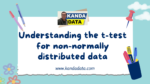 Understanding the t-test for non-normally distributed data - KANDA DATA