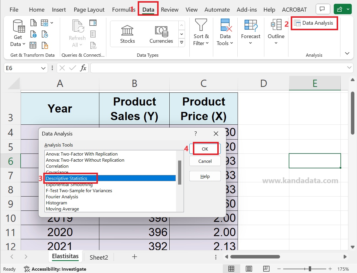 Descriptive Statistics Analysis in Excel: A Step-by-Step Guide for ...