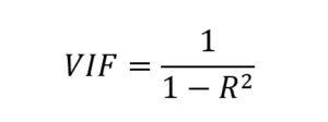 How to Calculate the Variance Inflation Factor (VIF) in a ...