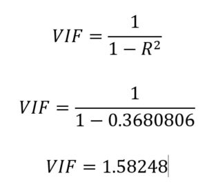 How to Calculate the Variance Inflation Factor (VIF) in a ...